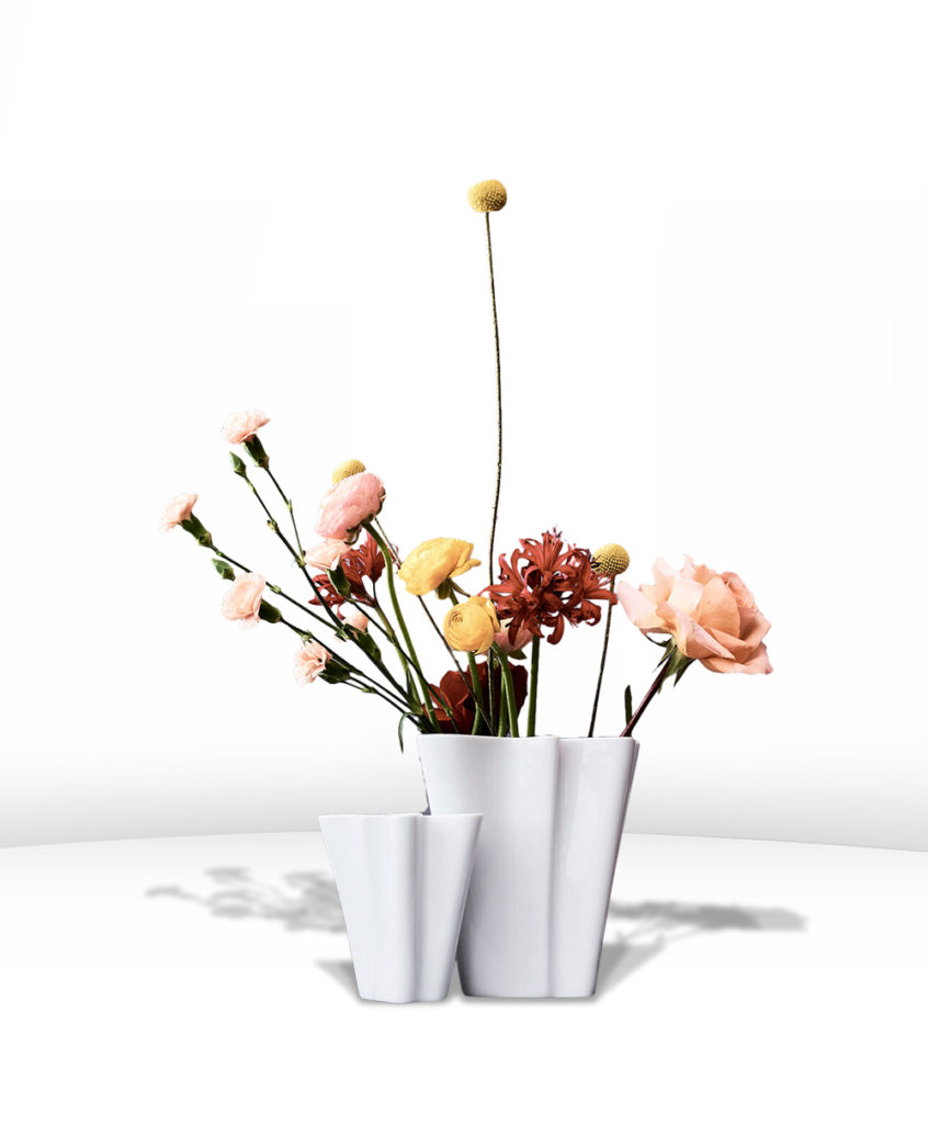Vase Flux Blanc 25 cm - ROSENTHAL - L'art de la Table, une passion. Vase Flux Blanc 25 cm - ROSENTHAL - L'art de la Table, une passion.